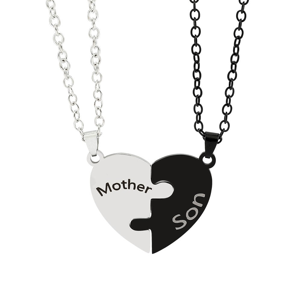 Ketting Moeder Zoon | Twee Sieraden